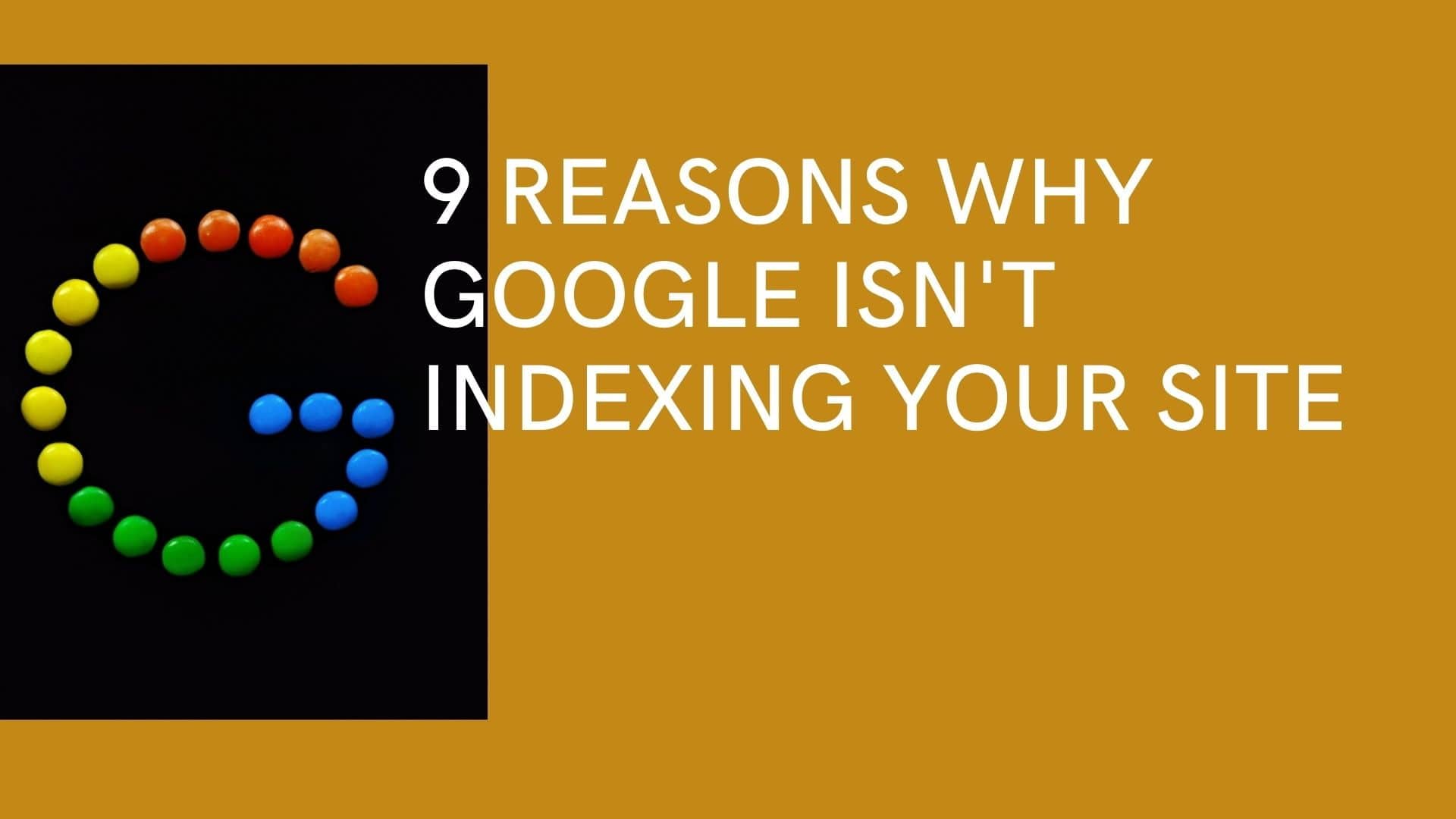9 Common Reasons Google Isn’t Indexing Your Website